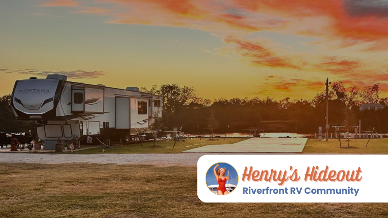 Henry's Hideout | Riverside RV Community in Brazoria, Texas